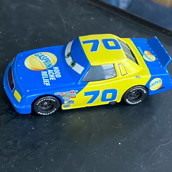 Toys | Disney Pixar Cars Floyd Mulvihill Gasprin 7 Mattel 155 Diecast ...